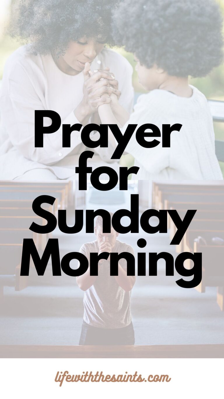 Prayer for Sunday Morning (Start Your Week Off in the BEST WAY!) - Life ...
